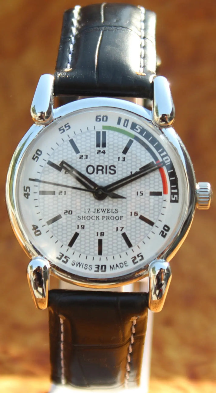 ORIS ST96 Wristwatch 17 Jewels Mechanical Hand Winding Swiss Made - – Genuine Vintage Watches