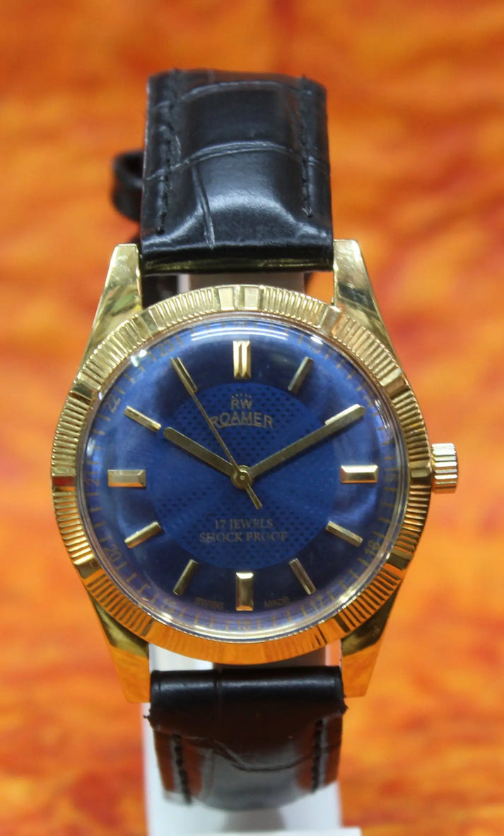 Mechanical Watch Roamer ST96 17Jewels Hand Winding Vintage Swiss Made ...